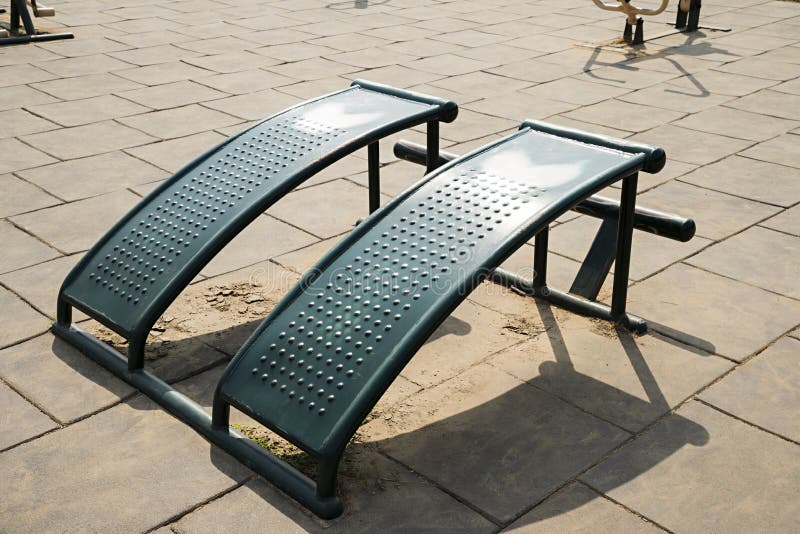 Open gym in a garden stock photo. Image of class, outdoor - 103875544