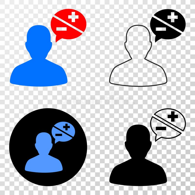 Negative Arguments Stock Illustrations – 196 Negative Arguments Stock ...