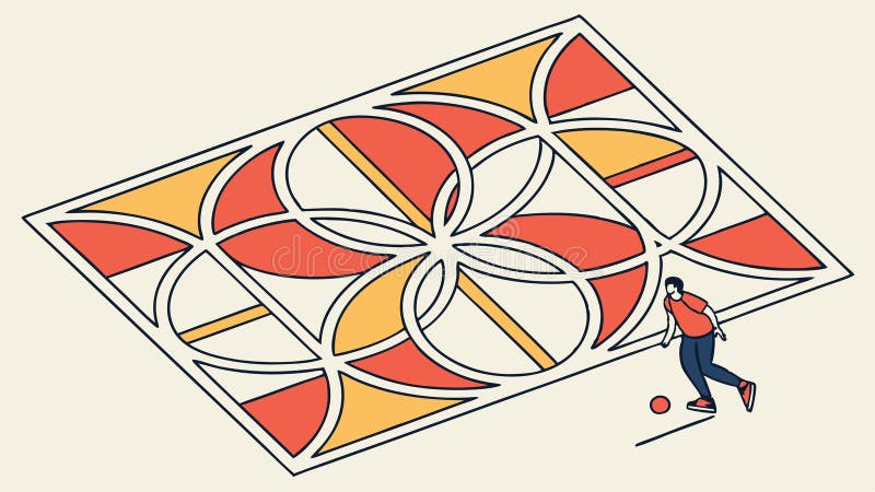 Person Arranging Geometric Tiles, Strategy and Problem Solving, Design Process, Vector Design ...