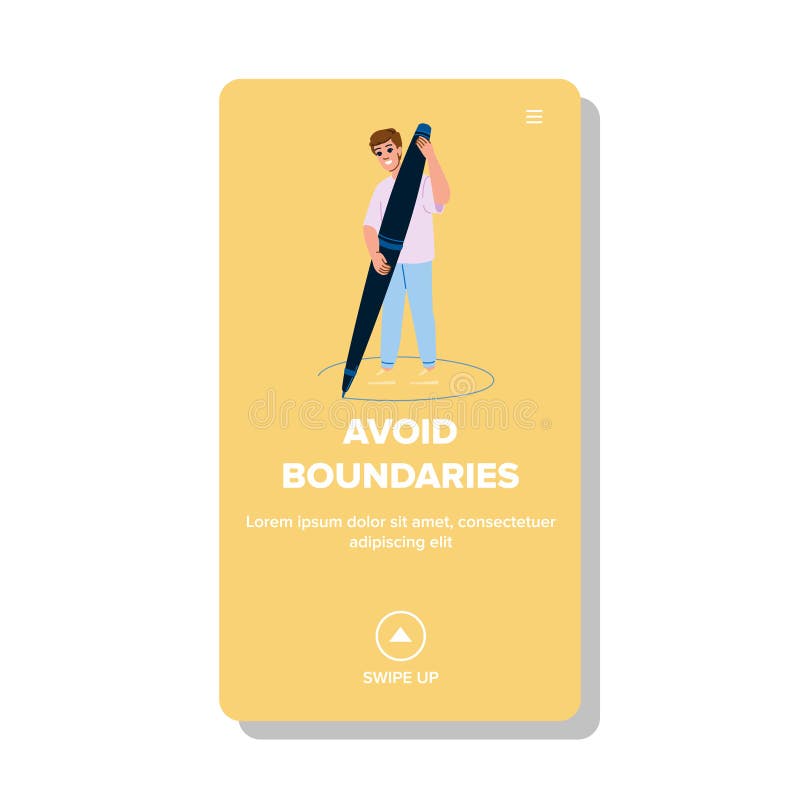 Boundaries Character Stock Illustrations – 279 Boundaries Character ...