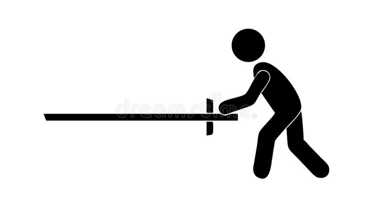 Person Balancing on Thin Line Skill Precision Icon, Vector Design ...