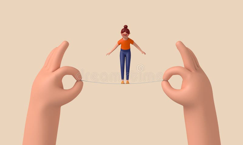 Tightrope Hand Stock Illustrations – 176 Tightrope Hand Stock ...