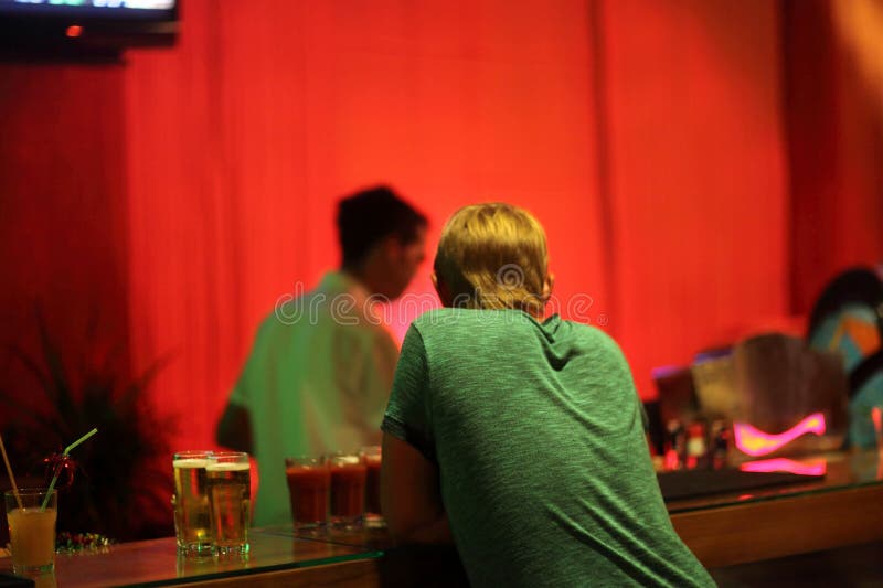 Person in bar stock image. Image of beer, looking, bartender - 46349099