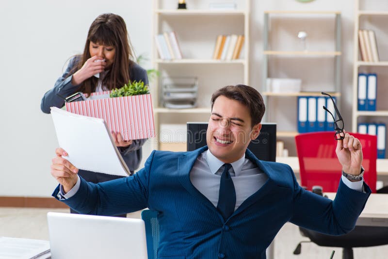 The Person Being Fired from His Work Stock Photo - Image of celebration ...