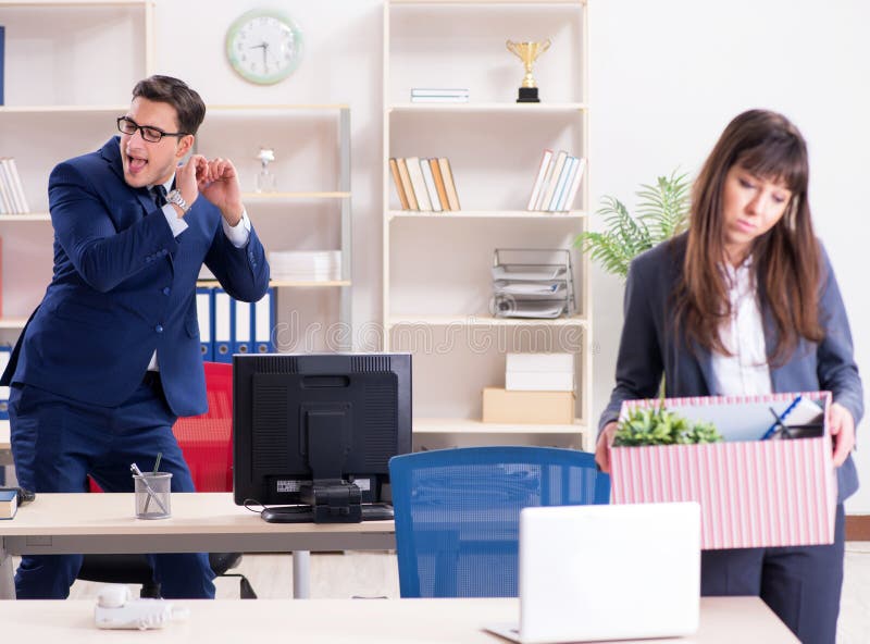 Person Being Fired from His Work Stock Photo - Image of frustrated ...