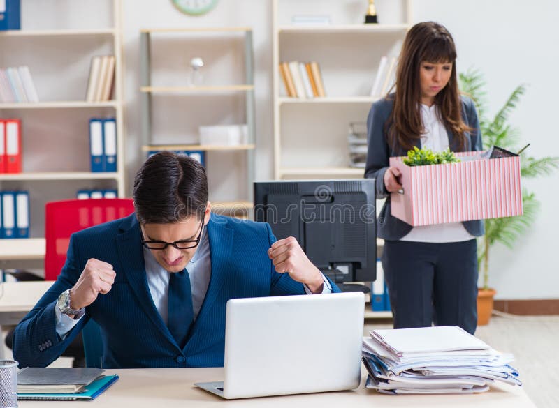 Person Being Fired from His Work Stock Photo - Image of changing ...