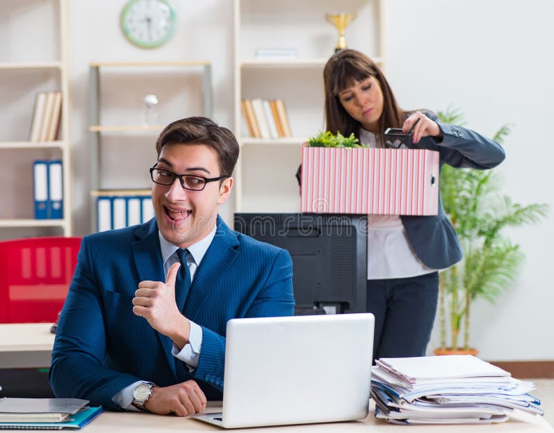Person Being Fired from His Work Stock Image - Image of redundant ...