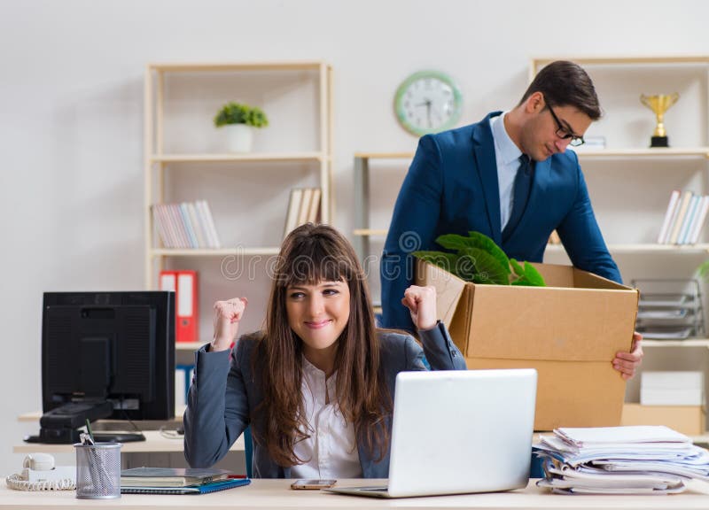 Person Being Fired from His Work Stock Image - Image of frustrated ...