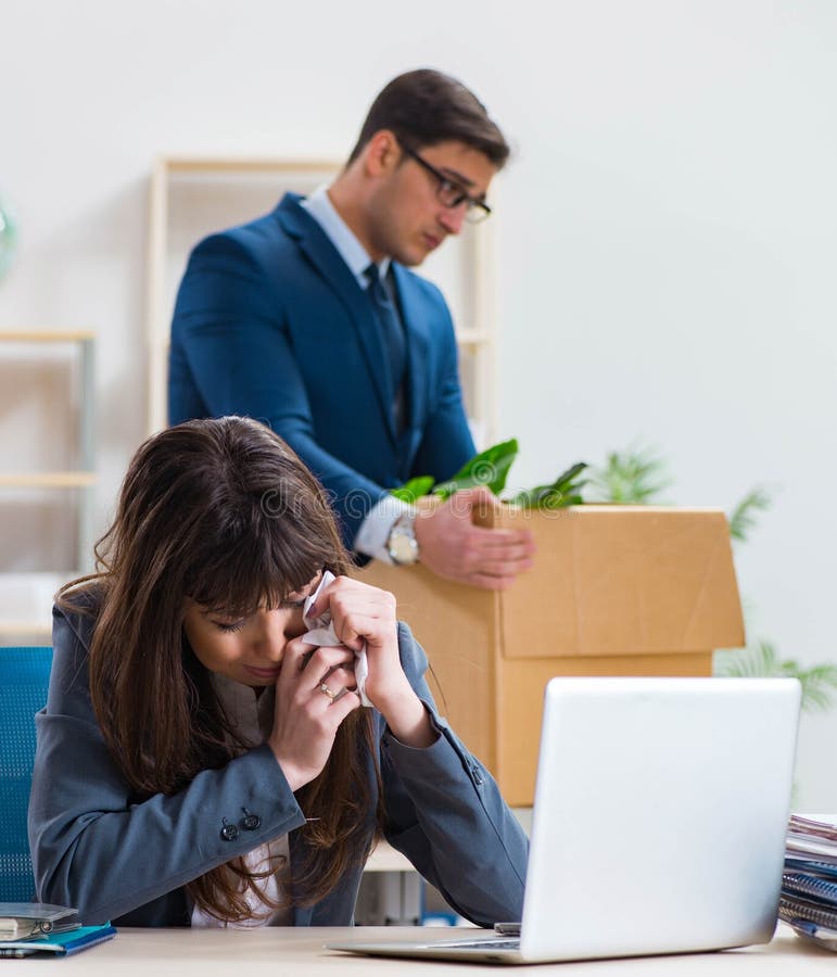 Person Being Fired from His Work Stock Image - Image of recruitment ...