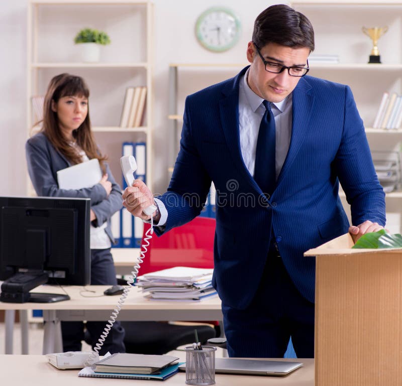 Person Being Fired from His Work Stock Photo - Image of loss ...