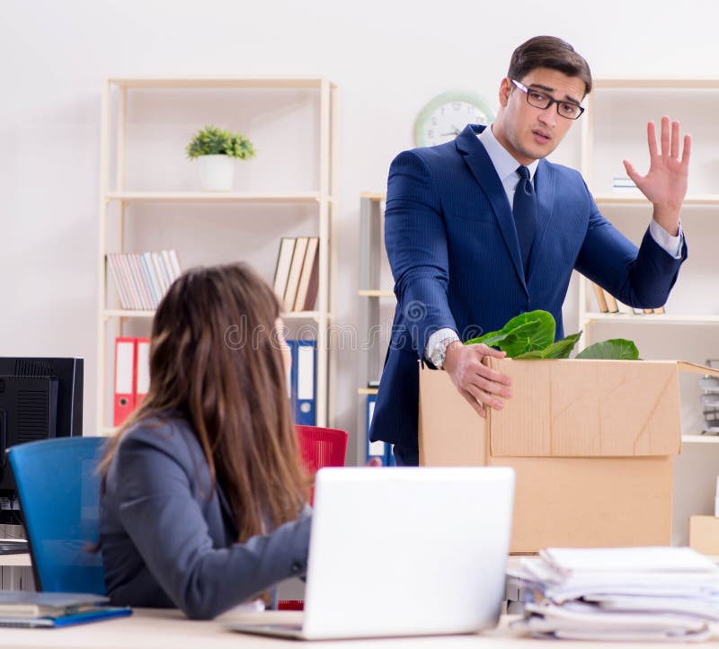 Person Being Fired from His Work Stock Photo - Image of dismissed ...