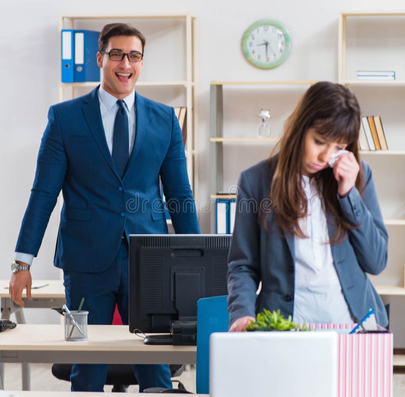 Person Being Fired from His Work Stock Image - Image of frustrated ...