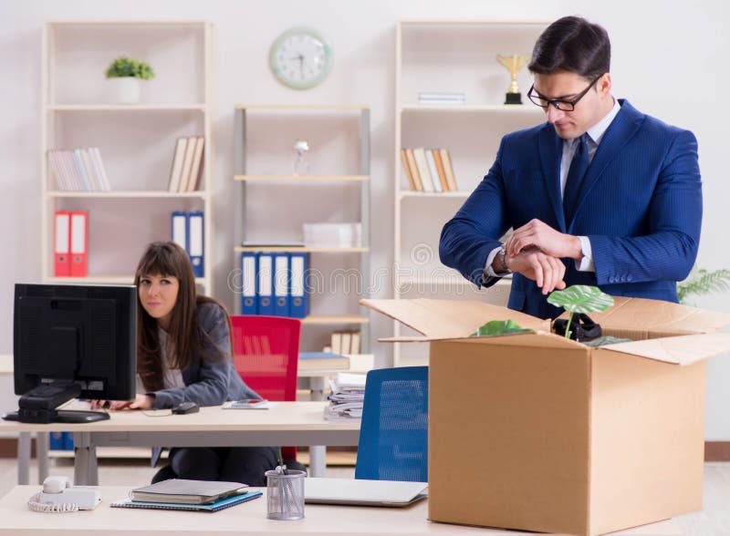 Person Being Fired from His Work Stock Image - Image of employee ...