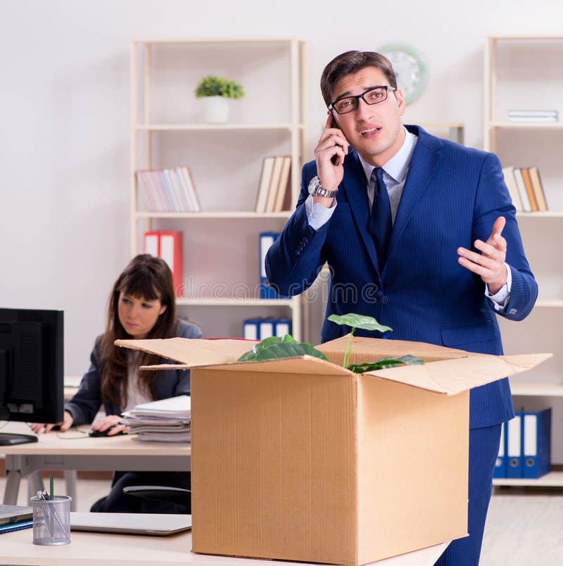 Person Being Fired from His Work Stock Photo - Image of career, failure ...