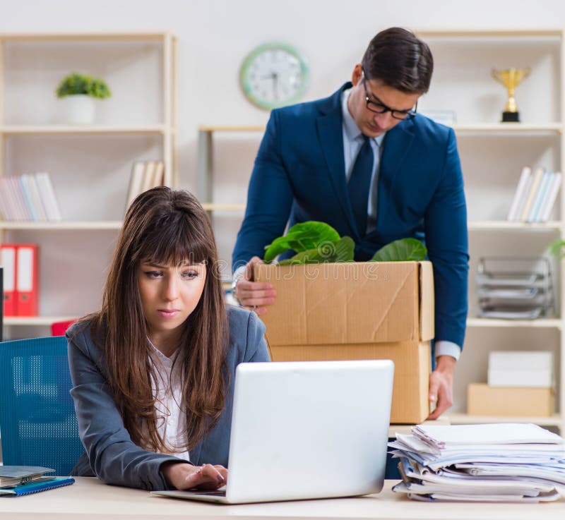 Person Being Fired from His Work Stock Image - Image of fired ...
