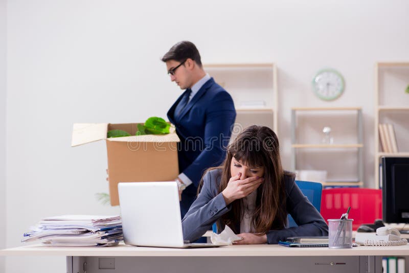The Person Being Fired from His Work Stock Photo - Image of employment ...