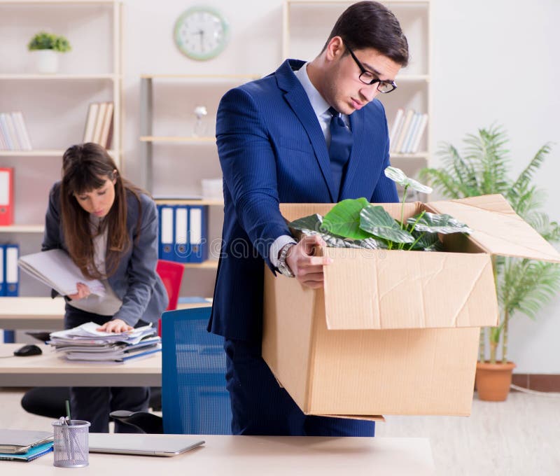 Person Being Fired from His Work Stock Photo - Image of conflict ...