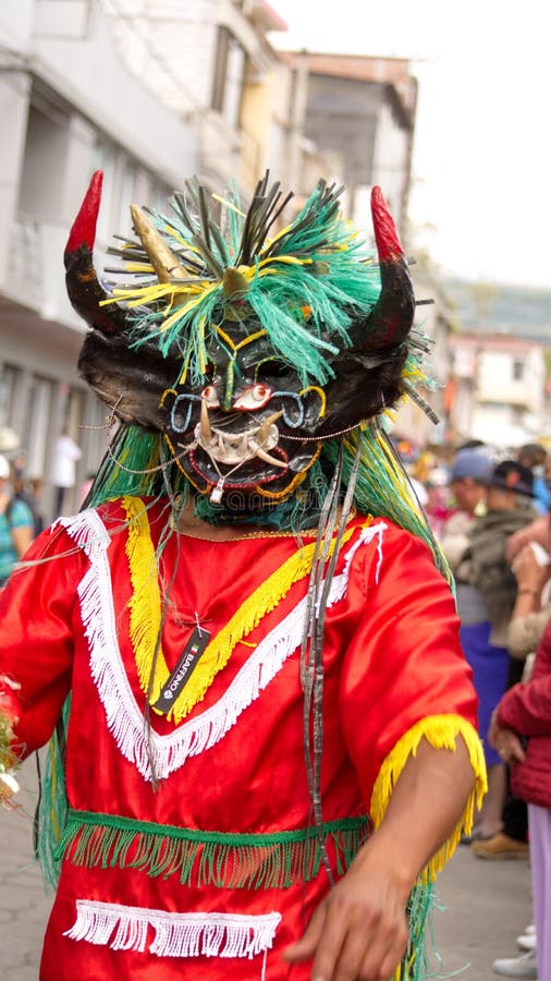 Person in a Black Devil Mask Editorial Image - Image of latin, masks ...
