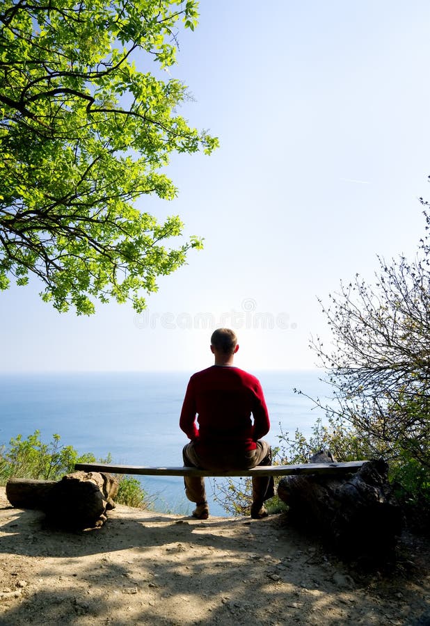 The person on breakage stock photo. Image of alone, fantastic - 25970712