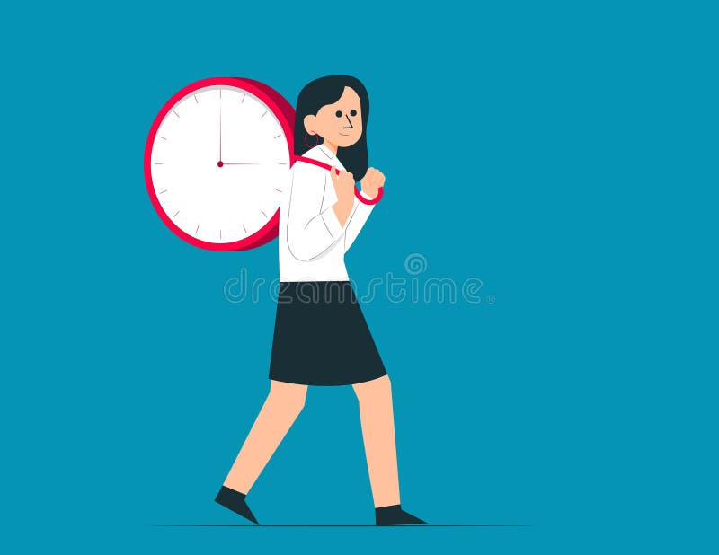 Carrying Clock Stock Illustrations – 1,042 Carrying Clock Stock ...