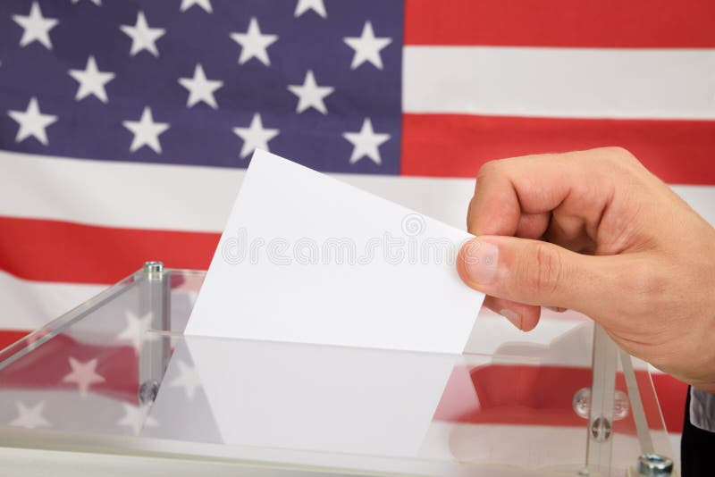 Person Casting Ballot Front American Flag Stock Photos - Free & Royalty ... Person Casting Ballot Front American Flag Stock Photos - Free & Royalty ...