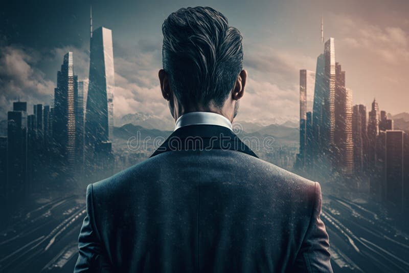 Person in the City Man Person Stock Illustration - Illustration of ...