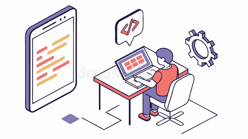 Mobile Desktop Design Stock Illustrations – 100,892 Mobile Desktop ...