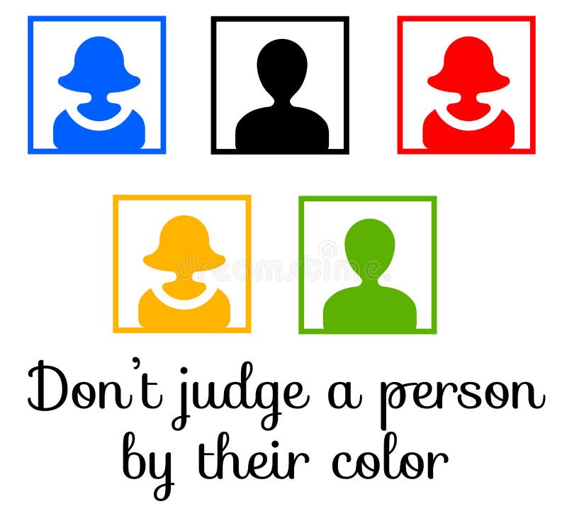 Person color stock illustration. Illustration of equal - 35236525