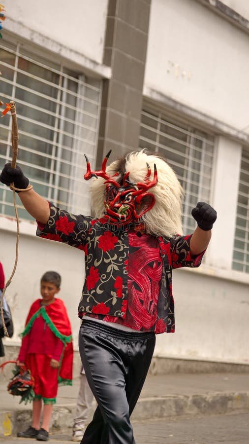 Person in a devil mask editorial image. Image of costume - 150163130