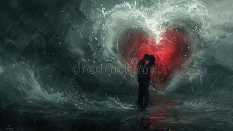 A Person with a Distant Look, Struggling with Emotional Connection and ...