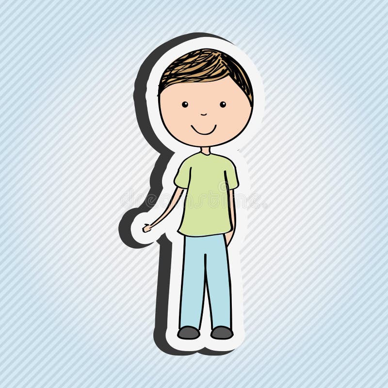 Person drawing design stock illustration. Illustration of doodle - 69531559