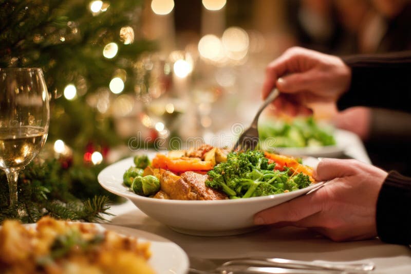 Person Eating a Meal with a Fork at a Restaurant Table during Daytime ...