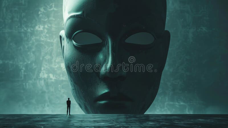 A Person Experiences Stress and Self-doubt, Questioning Their Abilities ...