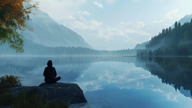 Person Experiencing Deep Tranquility Stock Photos - Free & Royalty-Free ...