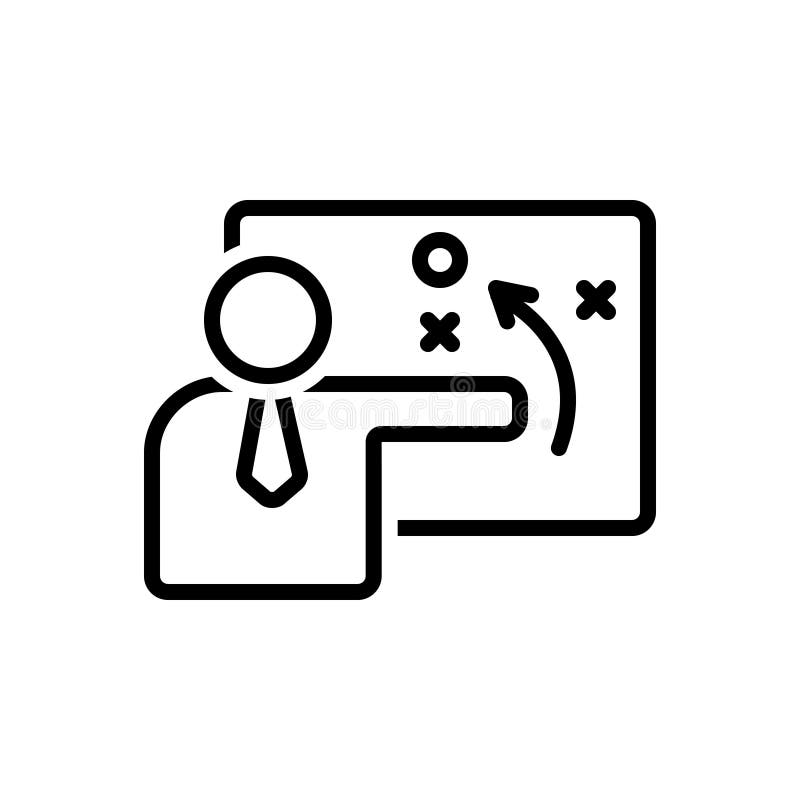 Black Man Explaining To Child Stock Illustration - Illustration of ...