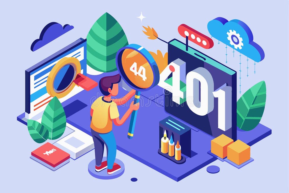 A Person is Exploring a Customizable ISO Error Code while Surrounded by ...