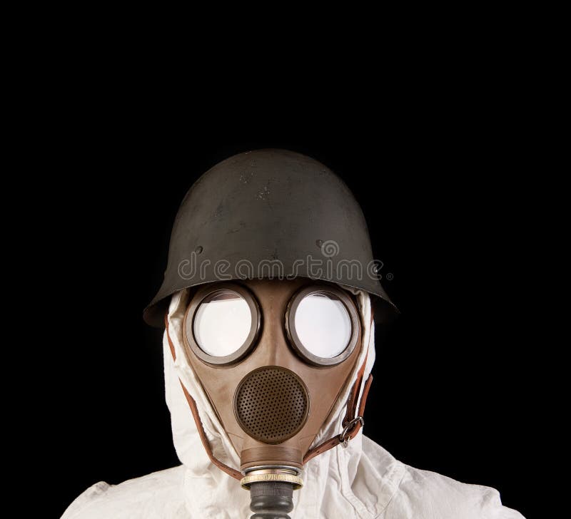 Person In Gas Mask Picture. Image: 16484061