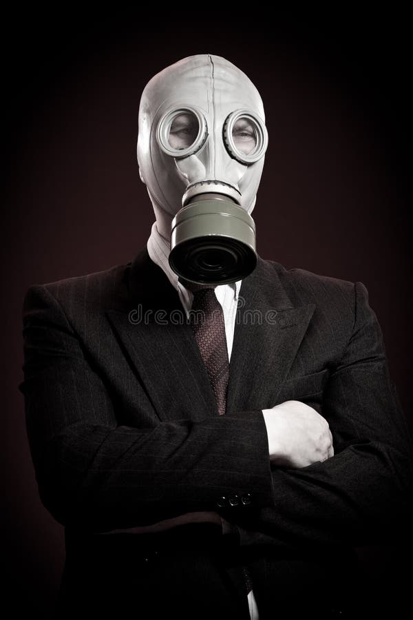 Person in a gas mask stock photo. Image of equipment - 18763072
