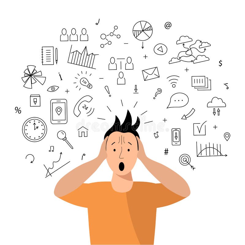 Too Much Information Stock Illustrations – 290 Too Much Information ...