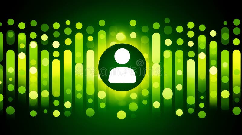 Person on Green Backdrop, a Striking Image of an Individual Centered on ...