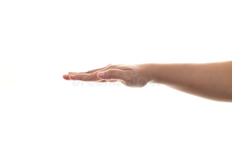 Hand Gun Aim Straight at Target Stock Photo - Image of ammunition, shot ...