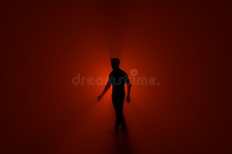 Person Hazy Fog Red Light Background Stock Illustrations – 15 Person ...