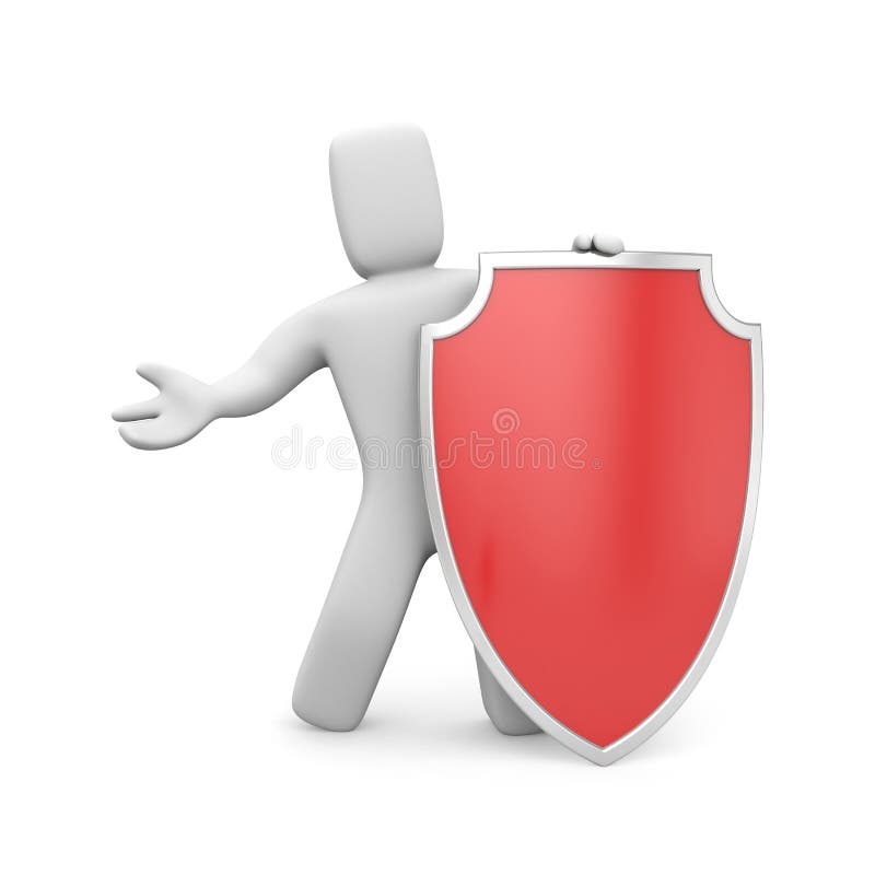 Person hold shield stock illustration. Illustration of medieval - 20702103