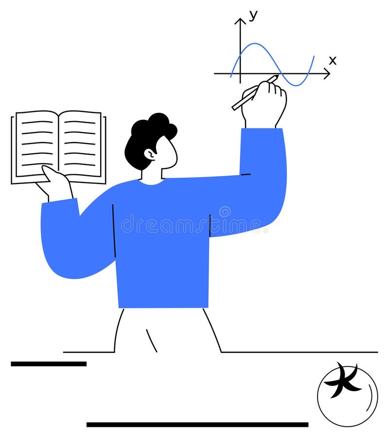 Explaining Mathematical Graph Concept Stock Illustrations – 15 ...