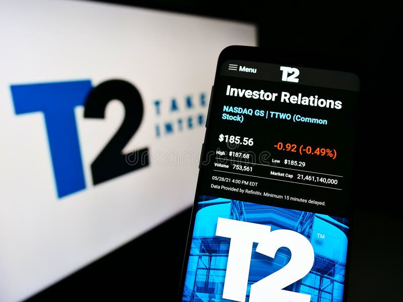 Take-Two Interactive Software Logo Editorial Photo - Image of signs ...