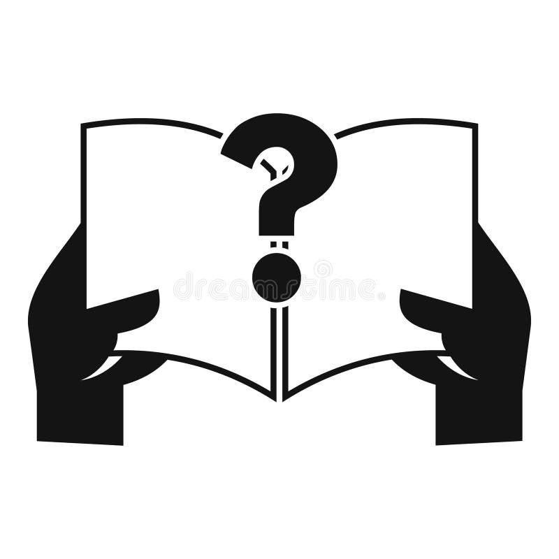 Open Book Question Mark Stock Illustrations – 539 Open Book Question ...