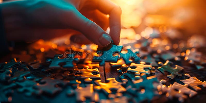 A Person Holding Puzzle Pieces, Representing Finding the Right Fit ...