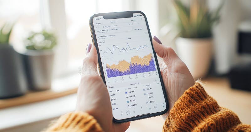 Tracking Mobile Banking Transactions Verification Financial App Generative Ai Stock Photos ...