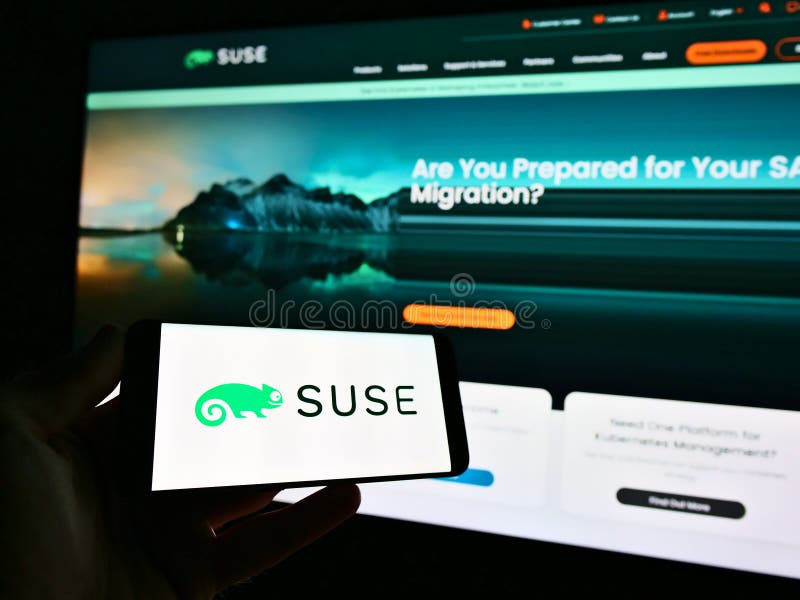 SUSE software company logo editorial photo. Image of icons - 121594521