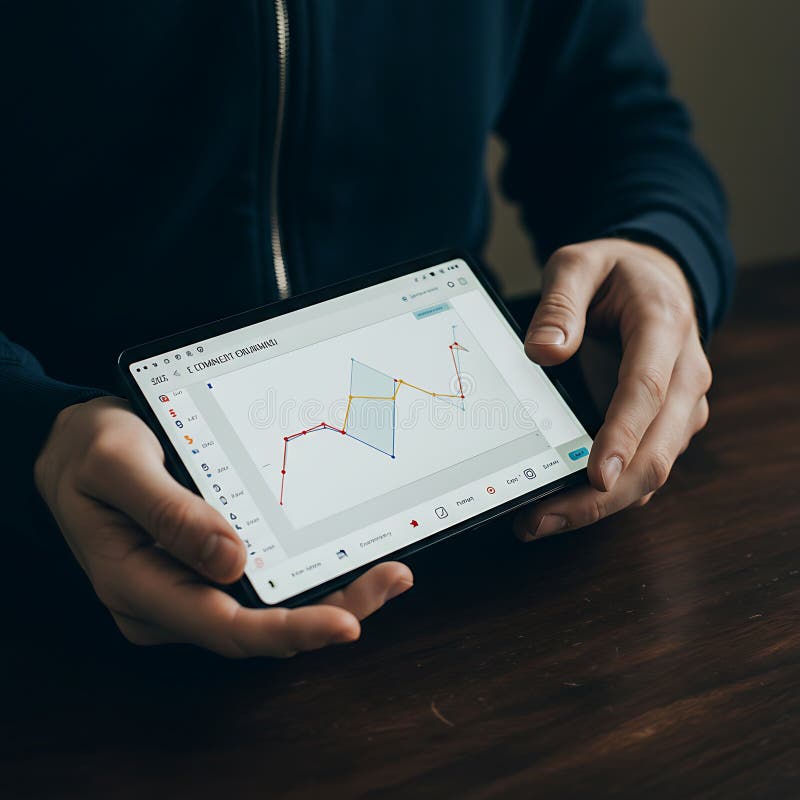 Multiple Colored Floral Illustration, Mirror Effect Applied Stock ...